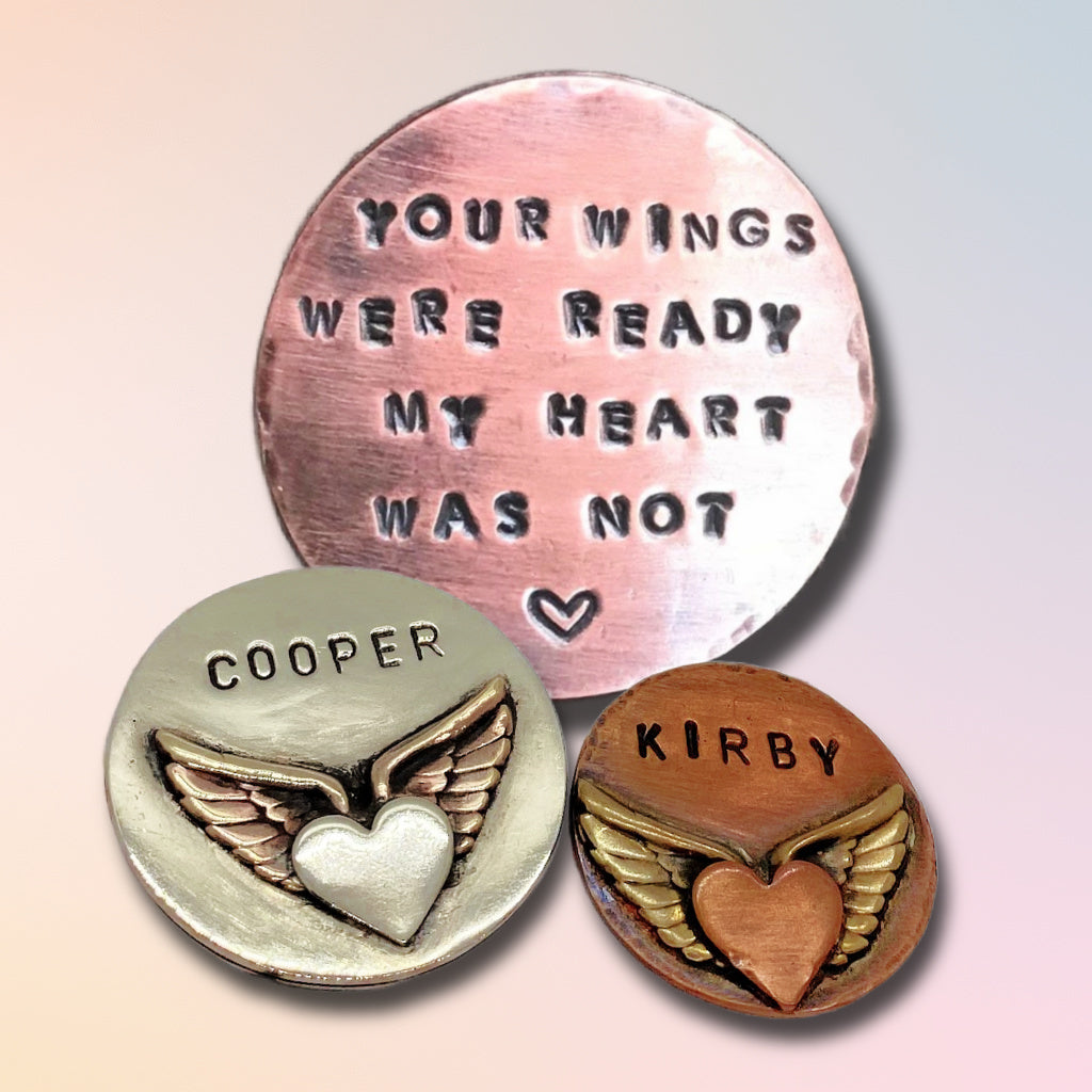 Gone But Never Forgotten | Pet Memorial Tokens | Swanky Dog Boutique